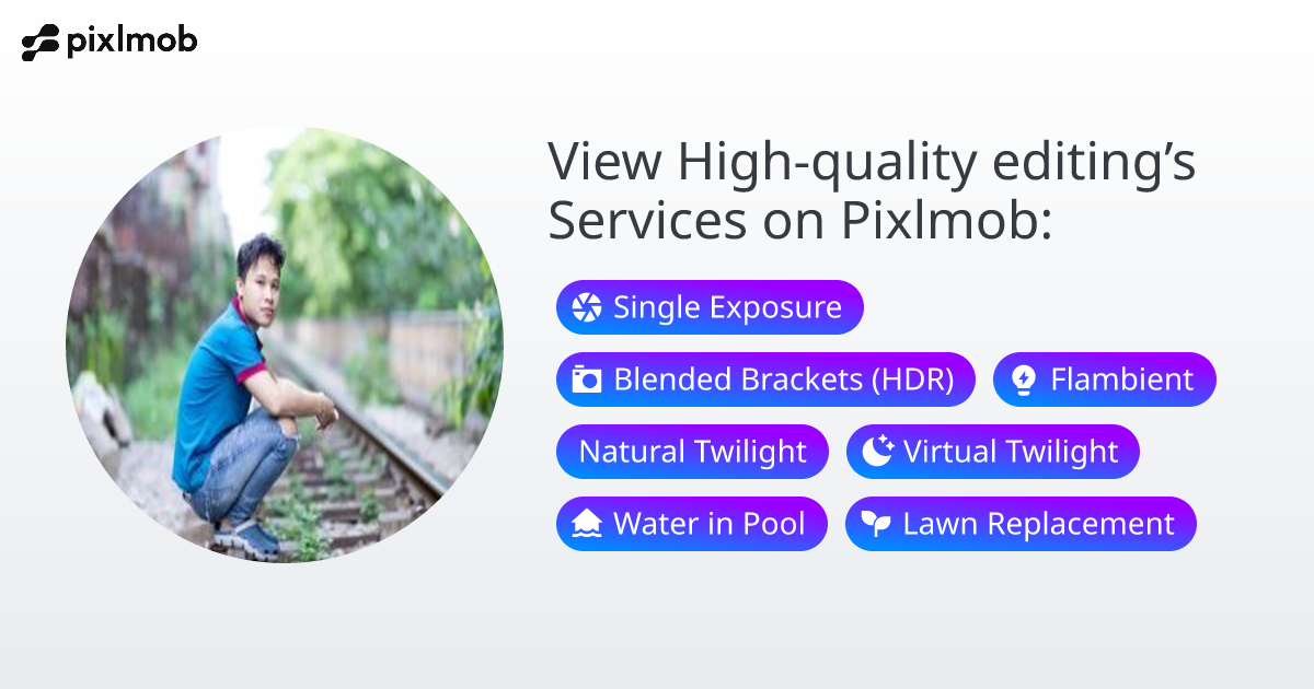 High-quality editing | Pixlmob