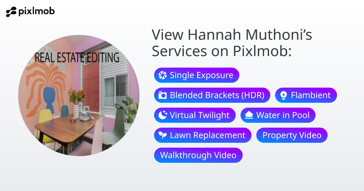 Hannah Muthoni | Pixlmob