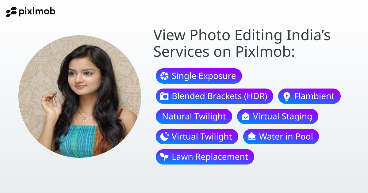 Photo Editing India | Pixlmob